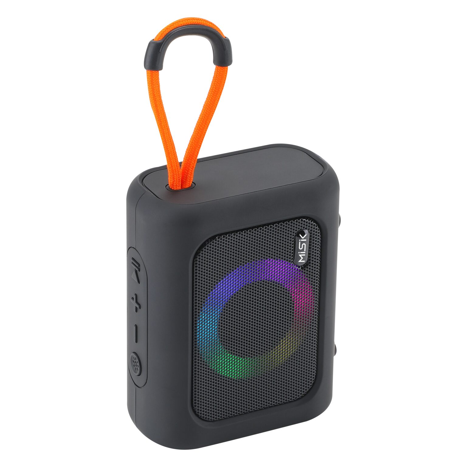 Bocina Portátil con luz LED y Reproductor de USB - MISIK