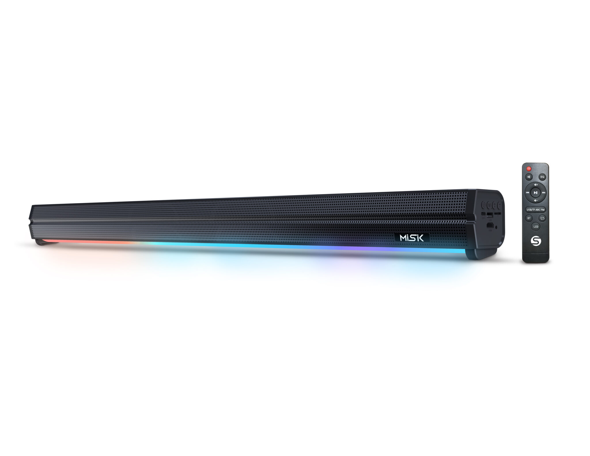 Bocina de barra de sonido con luz LED - MISIK