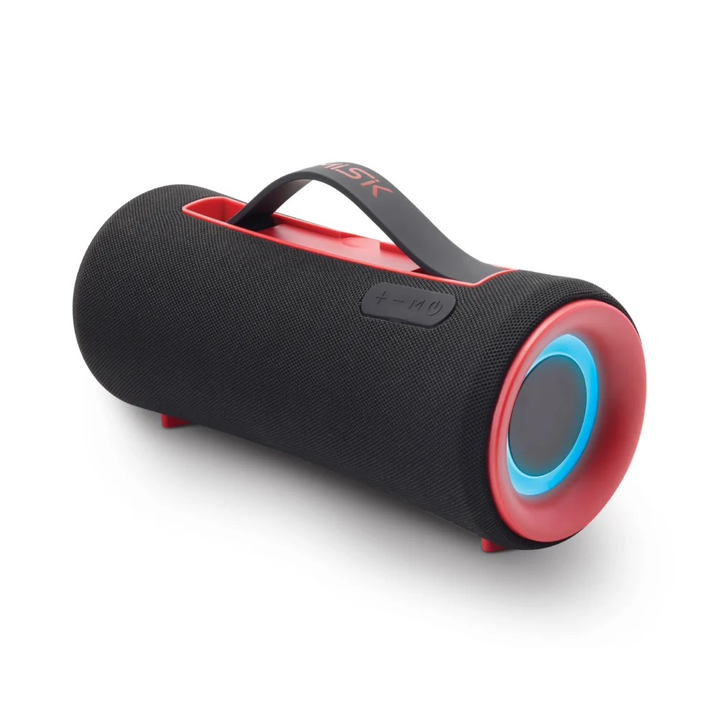 Bocina Portátil Bazooka TWS con Luz LED y USB - MISIK